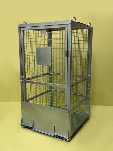 Gas Cylinder Mesh Cage - S&S Gas Cages