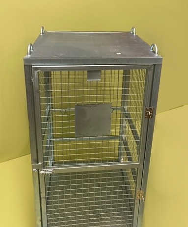 Gas Cylinder Mesh Cage - S&S Gas Cages