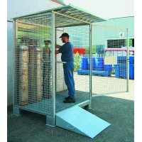 Premium Static Gas Cylinder Cages - S&S Gas Cages