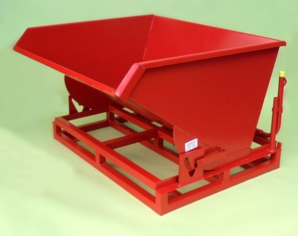 TITAN 0.75m³ Tipping Skip - S&S Gas Cages